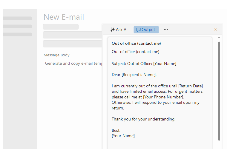 WinForms AIPrompt Control | Telerik UI for WinForms WinForms AIPrompt Control | Telerik UI for WinForms