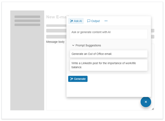 Blazor AI Prompt Component | Telerik UI for Blazor Blazor AI Prompt Component | Telerik UI for Blazor