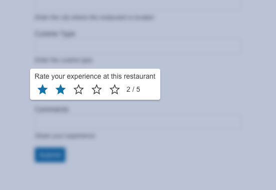 Blazor Rating | Telerik UI for Blazor Blazor Rating | Telerik UI for Blazor