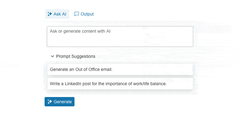 Blazor AI Prompt Component | Telerik UI for Blazor Blazor AI Prompt Component | Telerik UI for Blazor
