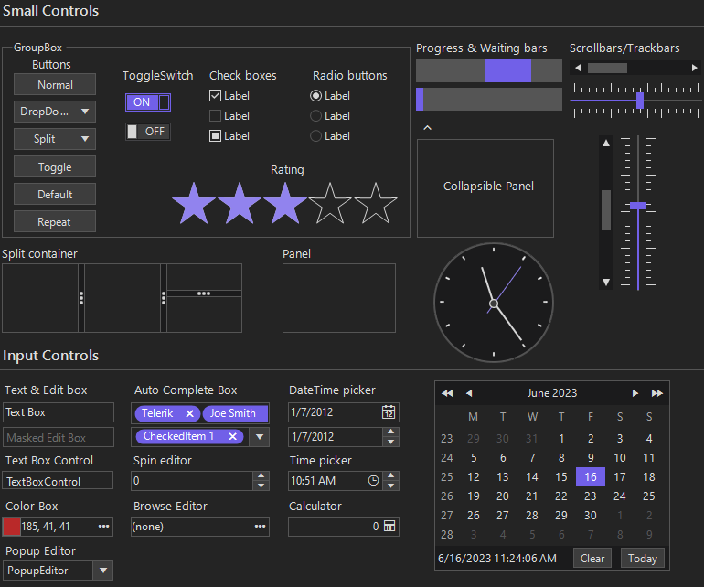 Unveiling VisualStudio2022 Dark Theme in Telerik WinForms Unveiling VisualStudio2022 Dark Theme in Telerik WinForms
