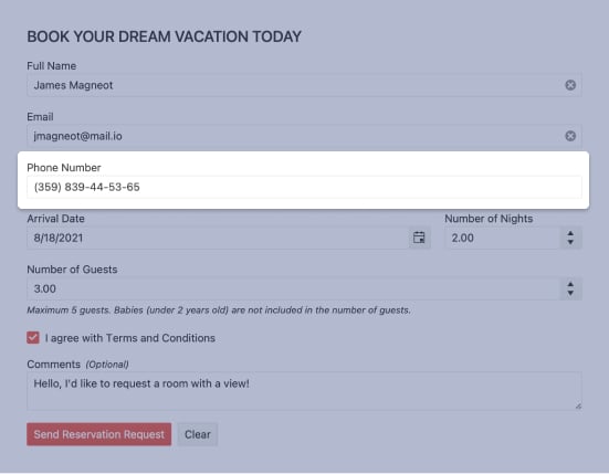 Aspnet Core Maskedtextbox Component Telerik Ui For Aspnet Core