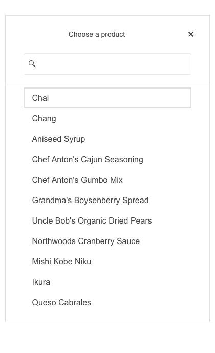 Angular DropDownList Component | Kendo UI for Angular