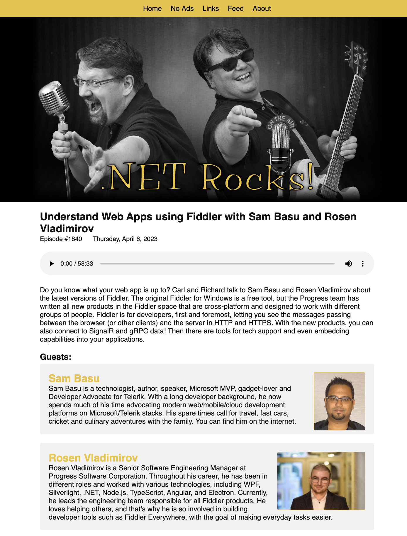 Fiddler On Net Rocks