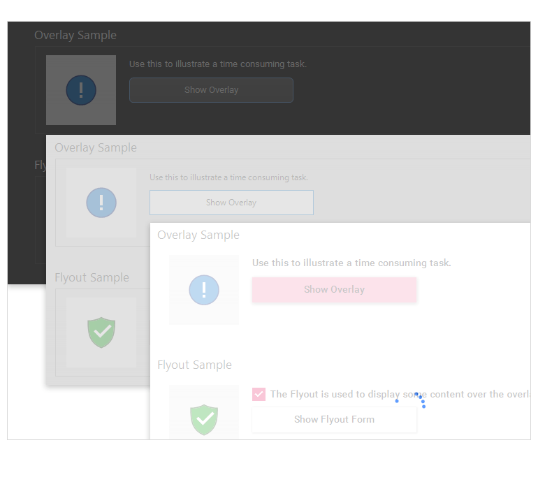 Telerik Ui For Winforms Overlay Component