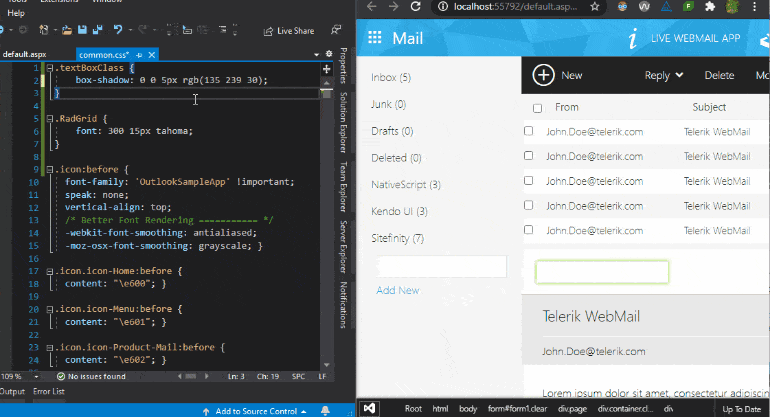 Overview of Web Live Preview by Telerik UI for ASP.NET AJAX Overview of Web Live Preview by Telerik UI for ASP.NET AJAX