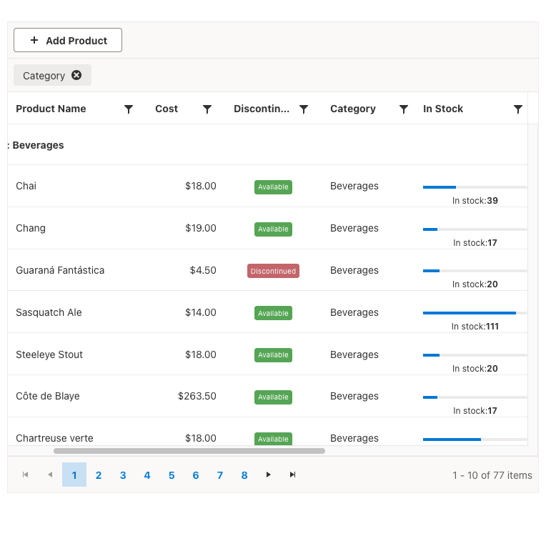 Blazor Data Grid Component | Telerik UI for Blazor Blazor Data Grid Component | Telerik UI for Blazor
