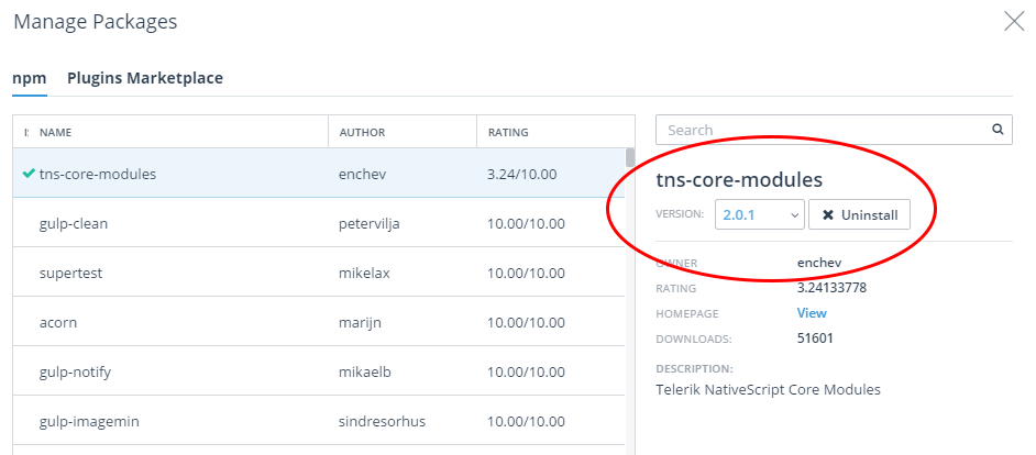 Updating Core Framework Components in Telerik Platform Updating Core Framework Components in Telerik Platform
