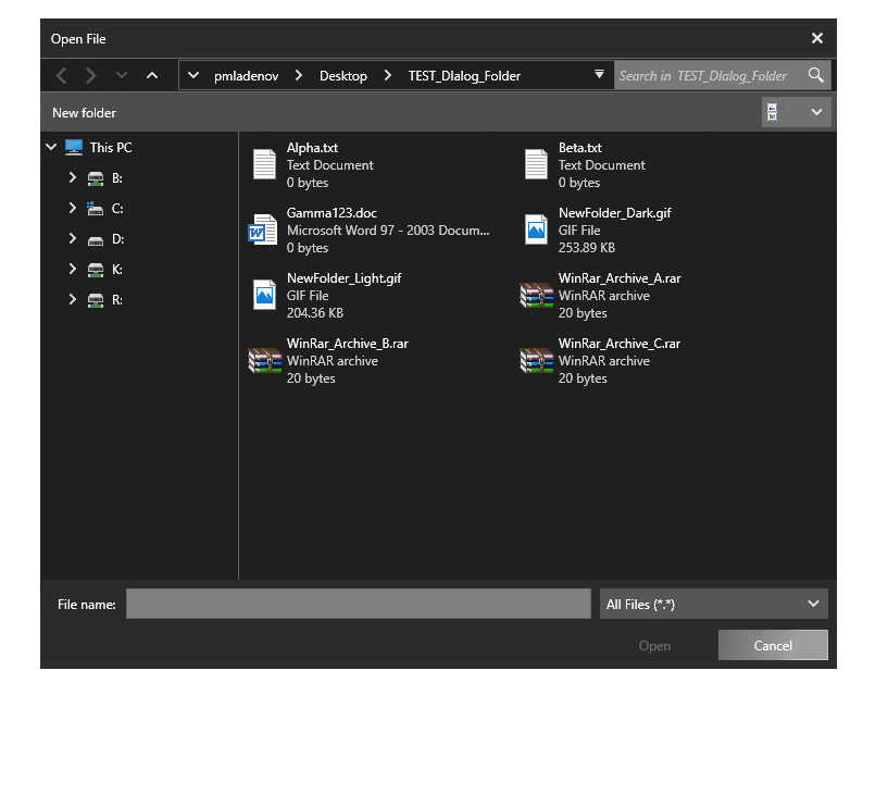 Telerik R1 18 Brings Many New Features To Wpf File Dialogs
