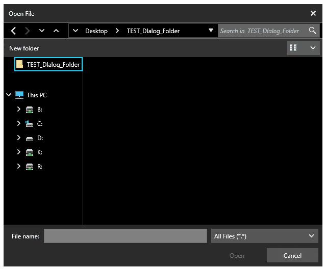 Telerik R1 18 Brings Many New Features To Wpf File Dialogs