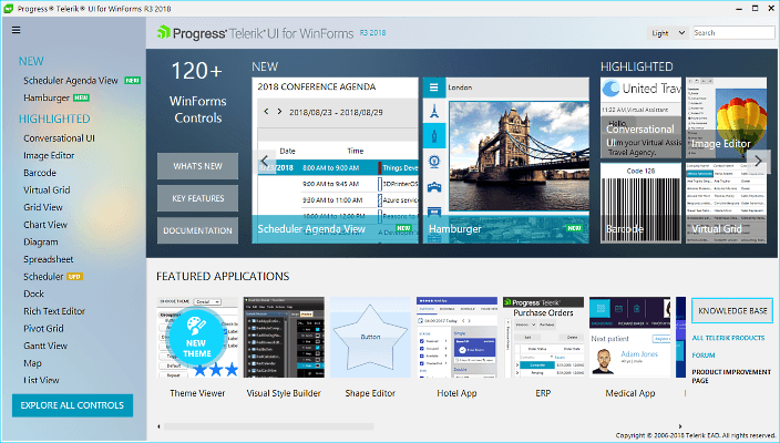 A Modern Release for Telerik UI for WinForms in R3 2018 A Modern Release for Telerik UI for WinForms in R3 2018