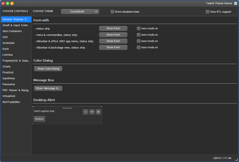 A New Splendid Release For Telerik Ui For Winforms In R1 19