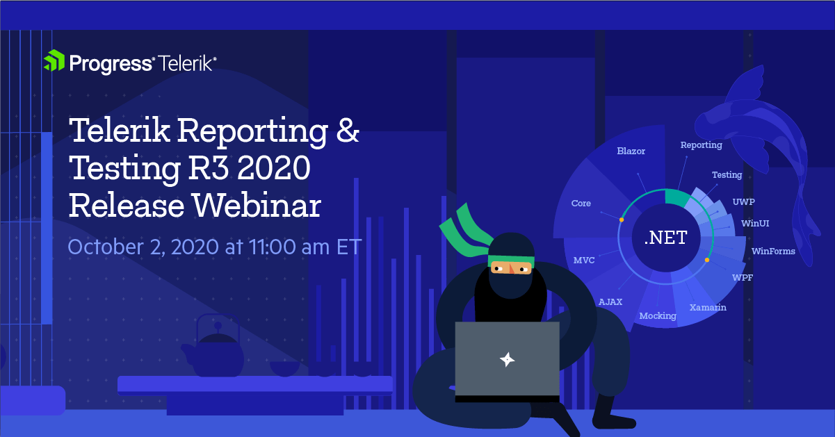 Just Announced: Telerik and Kendo UI R3 2020 Live Webinars Just Announced: Telerik and Kendo UI R3 2020 Live Webinars