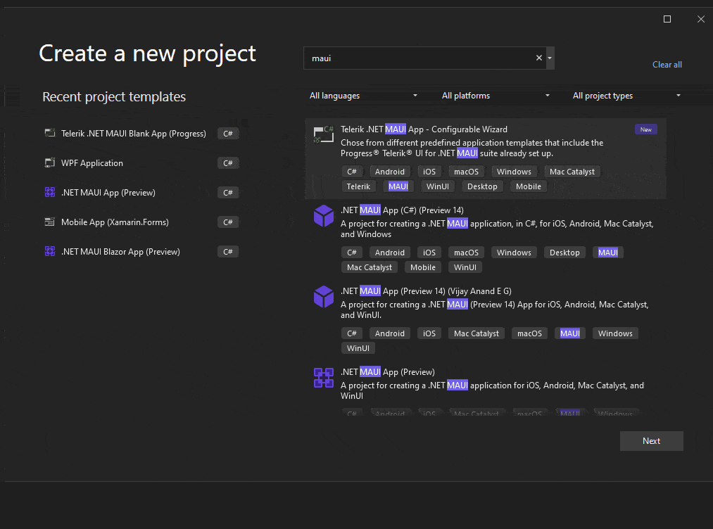 Telerik UI for .NET MAUI Goes GA: 50+ Controls! Telerik UI for .NET MAUI Goes GA: 50+ Controls!