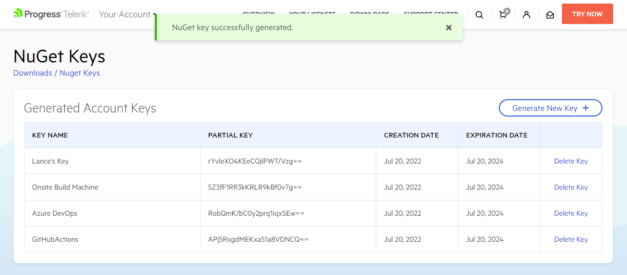 Announcing Telerik NuGet Keys Announcing Telerik NuGet Keys