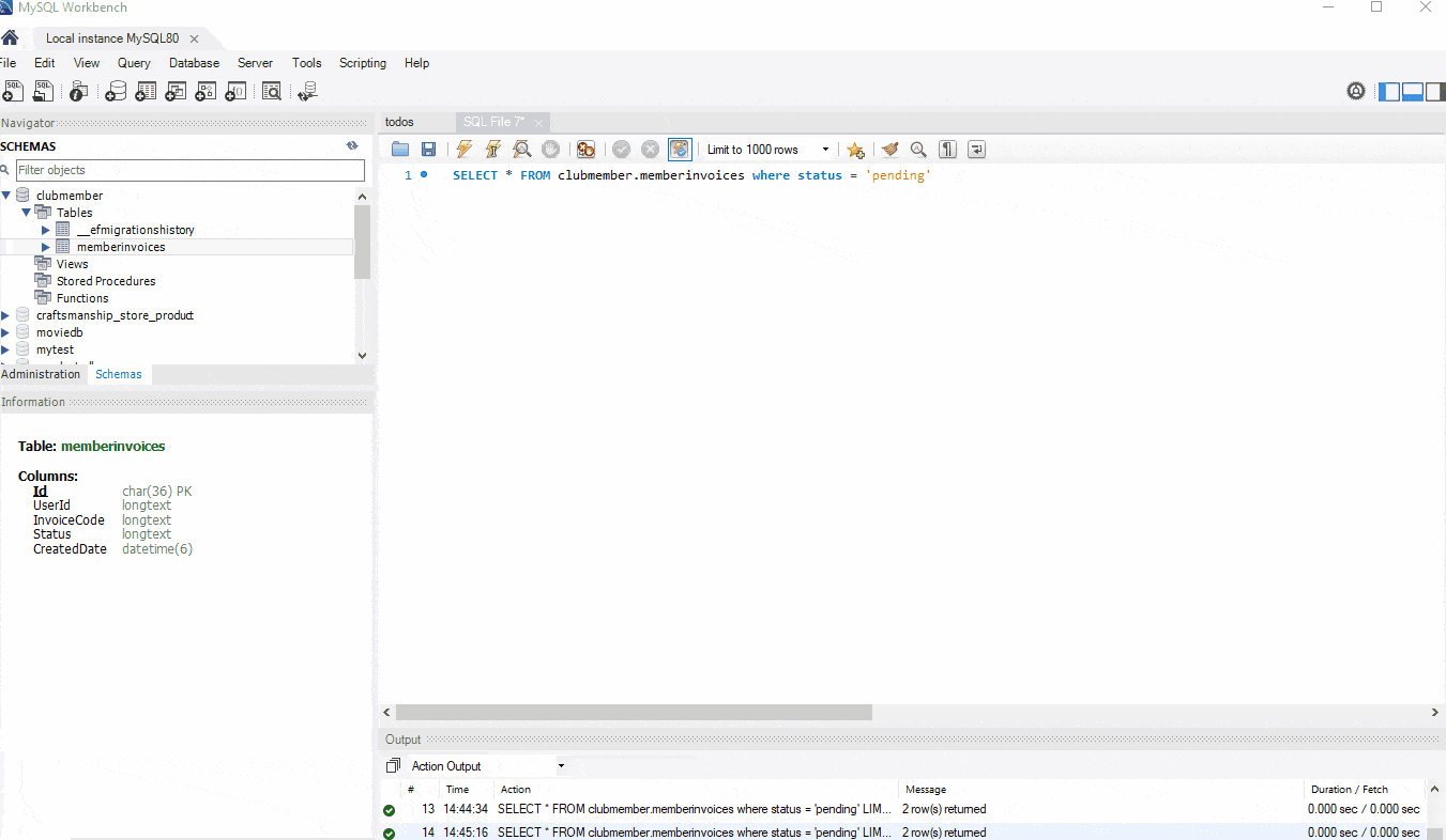 Application Du Modèle Cqrs Dans Une Application Asp Core