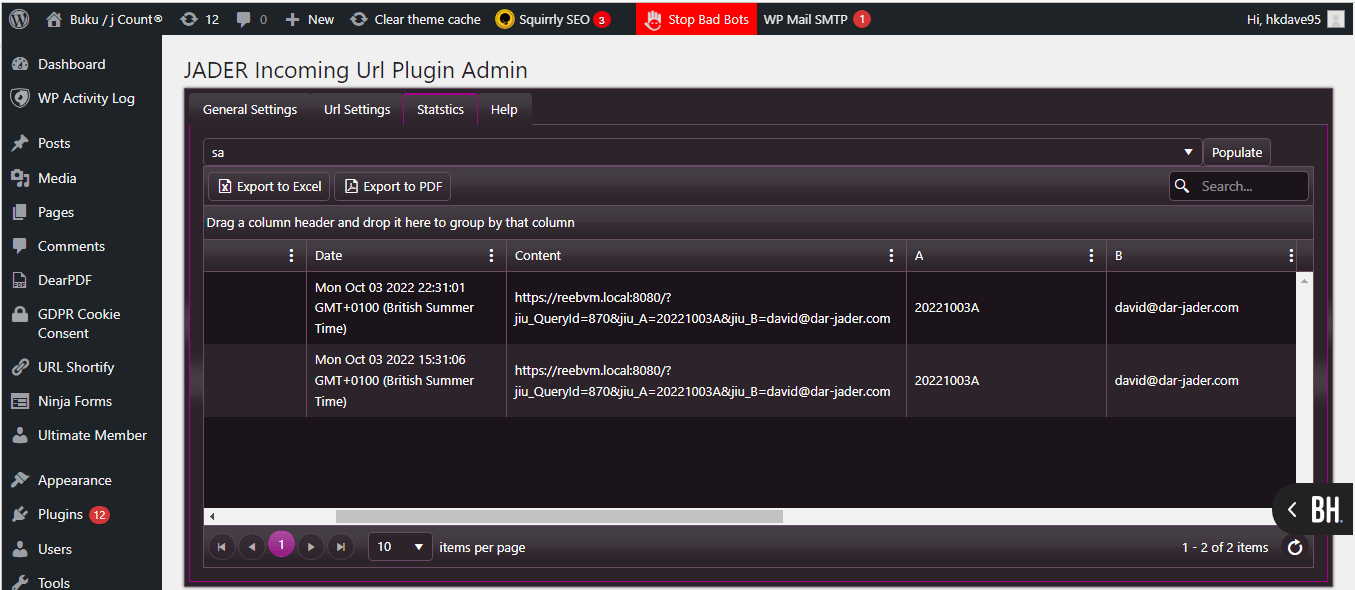 A Wordpress Plugin Using Telerik Php Wrapper 2513