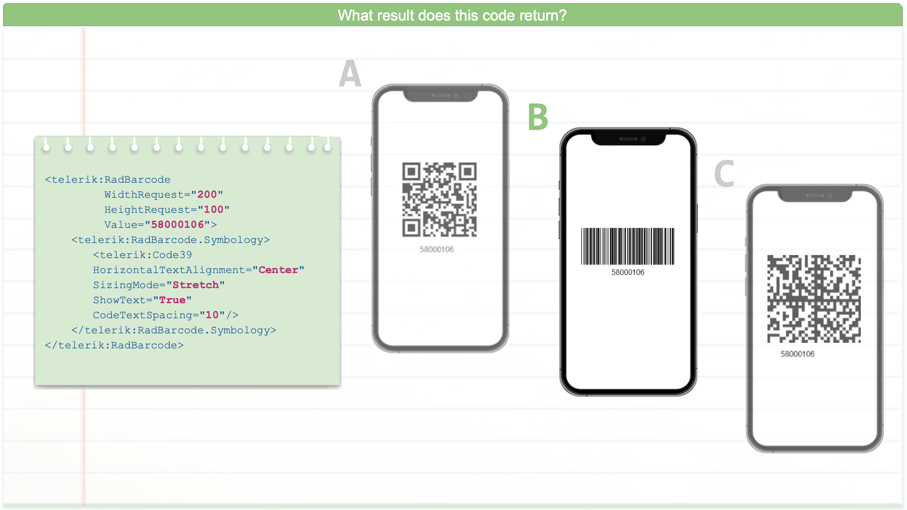 .NET MAUI Challenge 5: Telerik Barcode .NET MAUI Challenge 5: Telerik Barcode