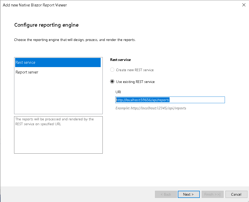 Embed Reporting In Native Blazor Applications