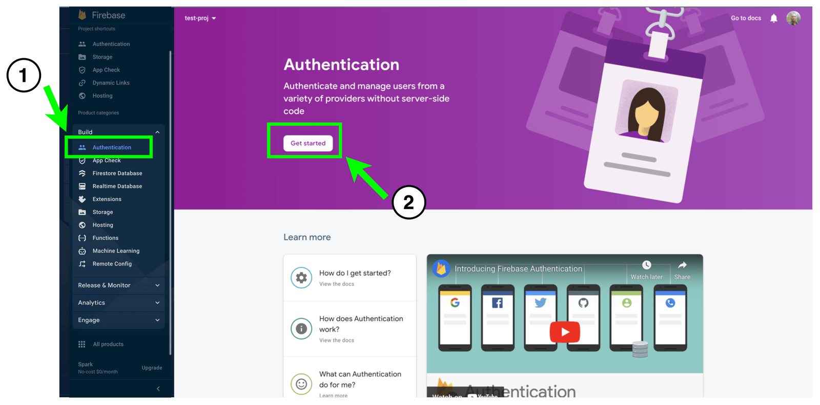 Passwordless Authentication Using Firebase Passwordless Authentication Using Firebase