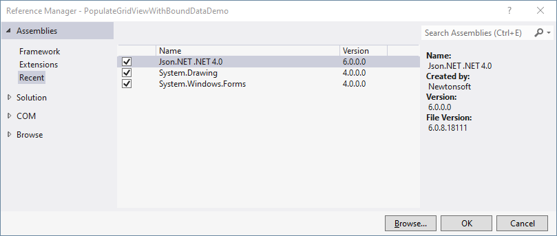 How to Populate WinForms RadGridView with Data in Bound Mode How to Populate WinForms RadGridView with Data in Bound Mode
