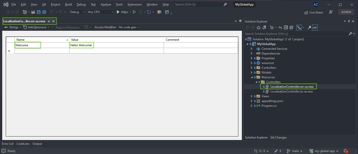 Aspnet Core Basics Globalizing A Web Application