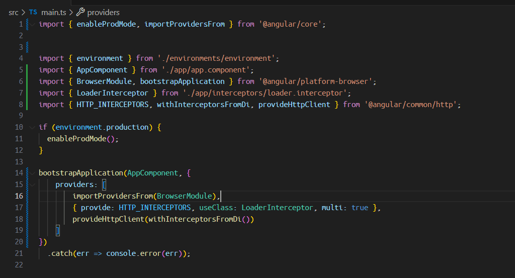 Functional Interceptors and Kendo UI for Angular Loader Functional Interceptors and Kendo UI for Angular Loader