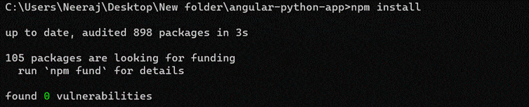 Create Ui For Apps With Angular Python And Flask