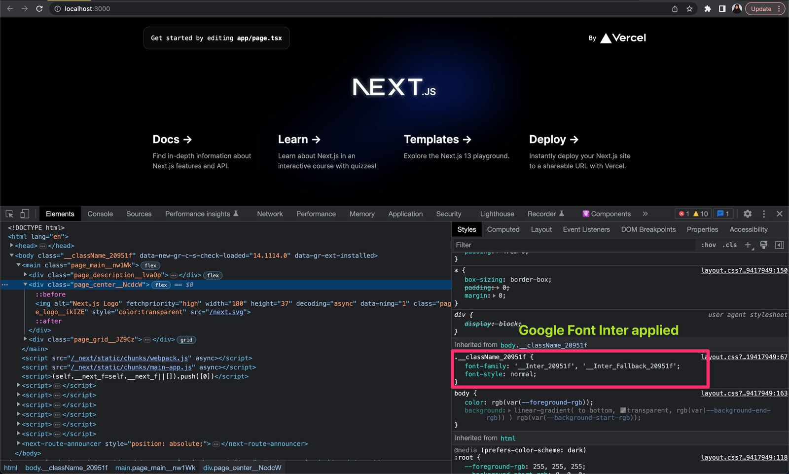 Font Optimization in Next.js 13 Font Optimization in Next.js 13
