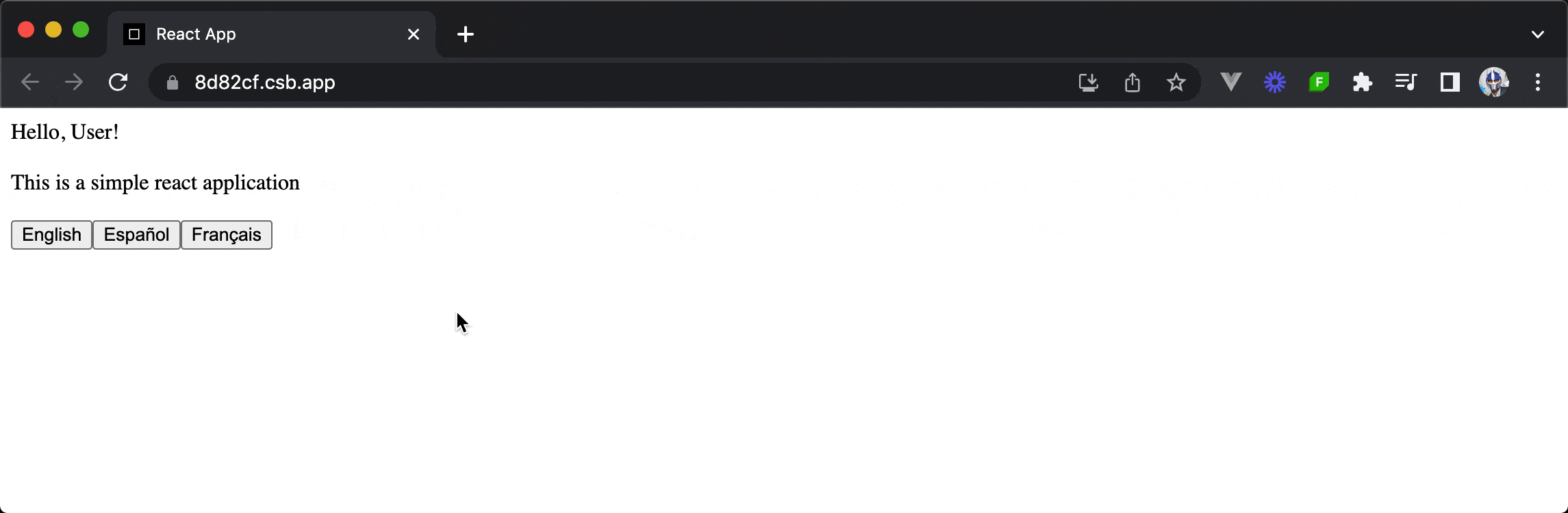 Internationalization with React-Intl Internationalization with React-Intl
