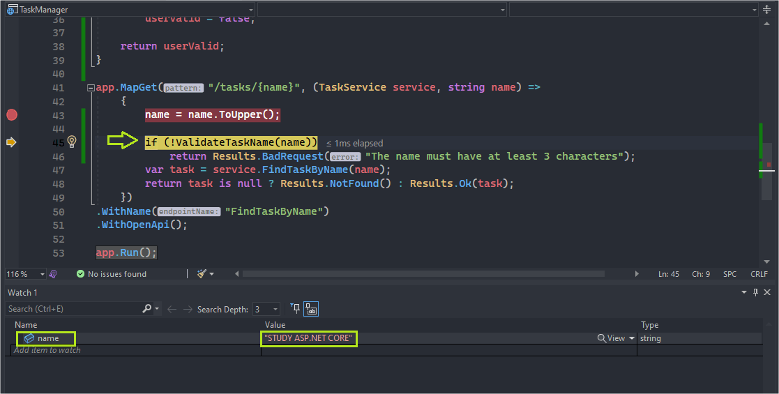 ASP.NET Core Basics: Debugging in Visual Studio ASP.NET Core Basics: Debugging in Visual Studio