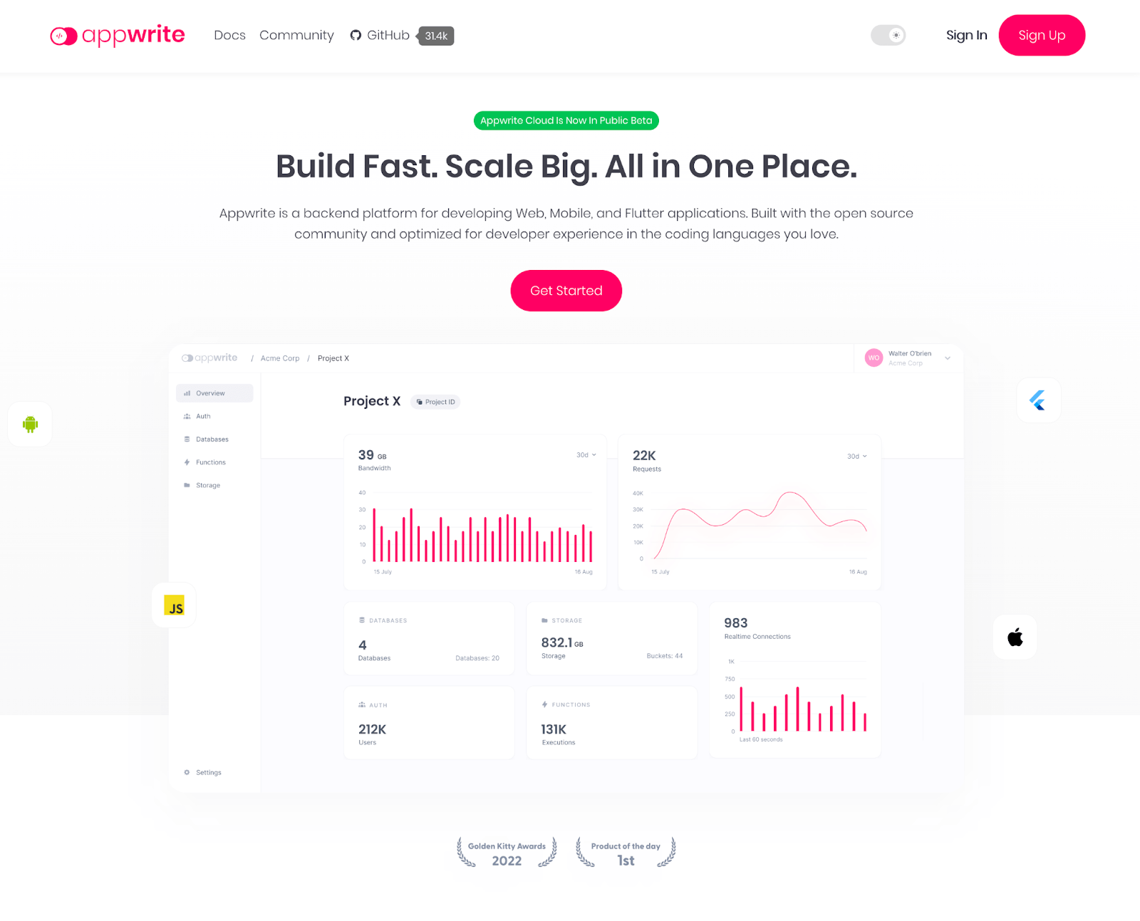 Backend as a Service: Appwrite vs. Firebase Backend as a Service: Appwrite vs. Firebase