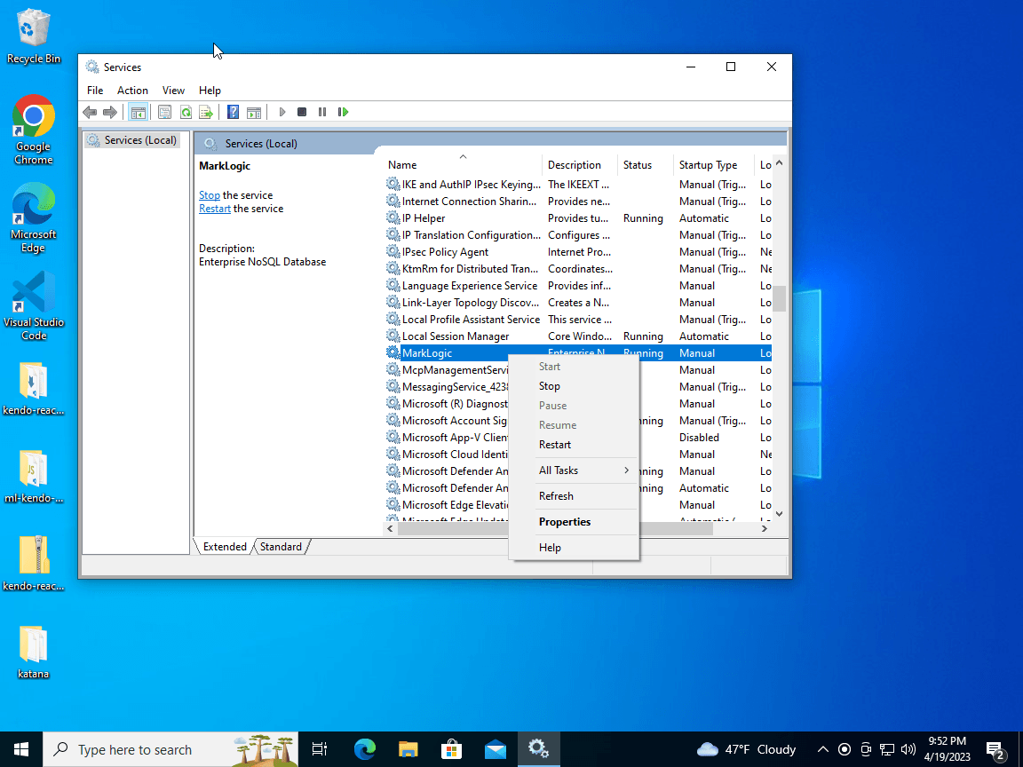 Comment intégrer MarkLogic avec KendoReact Grid et Map
