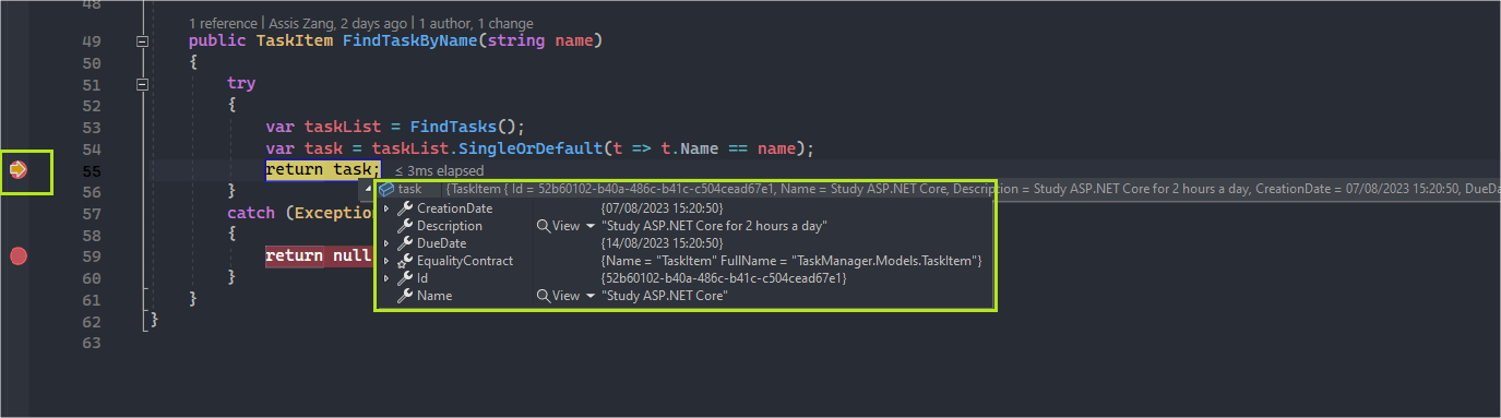 ASP.NET Core Basics: Debugging in Visual Studio ASP.NET Core Basics: Debugging in Visual Studio