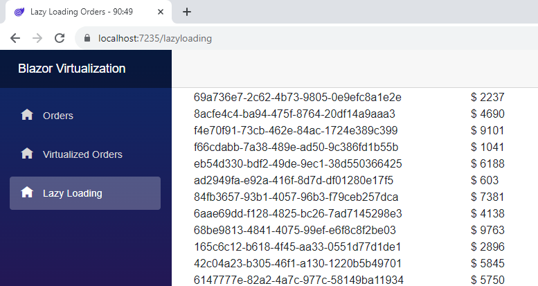 Blazor Basics: Improved Performance with Component Virtualization Blazor Basics: Improved Performance with Component Virtualization