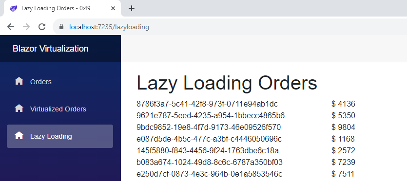 Blazor Basics: Improved Performance with Component Virtualization Blazor Basics: Improved Performance with Component Virtualization