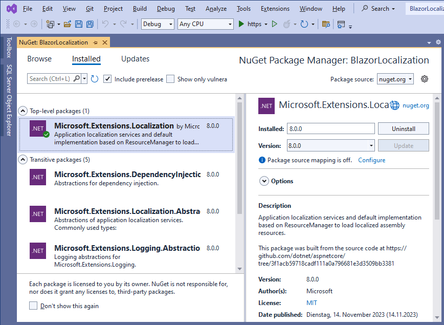 Blazor Basics: Localization Using Resource Files Blazor Basics: Localization Using Resource Files