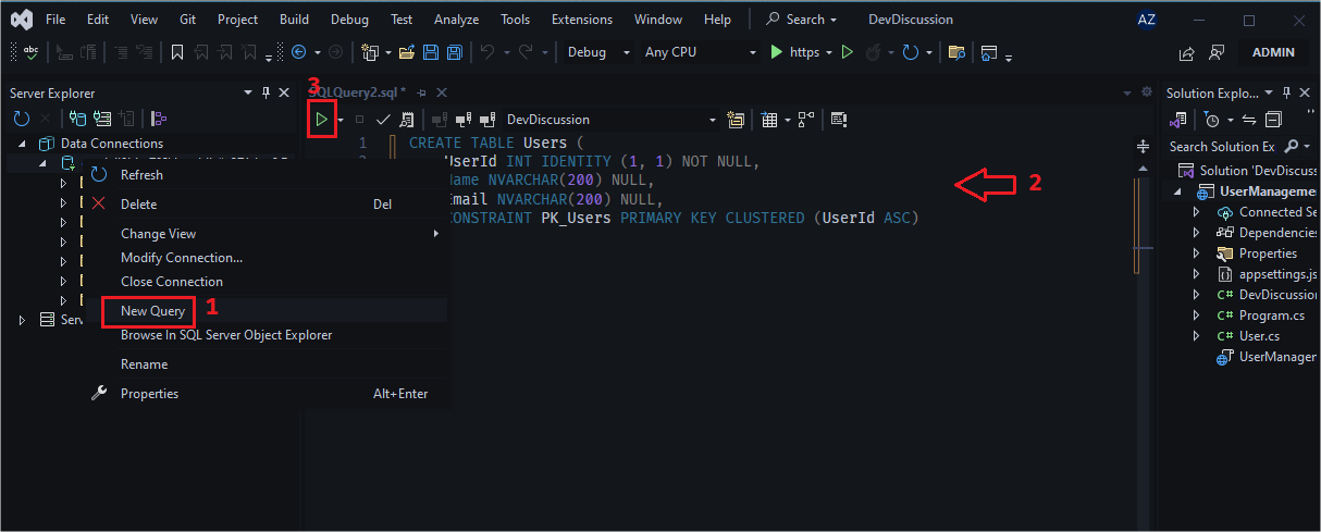 Aspnet Core Basics Manipulating Databases