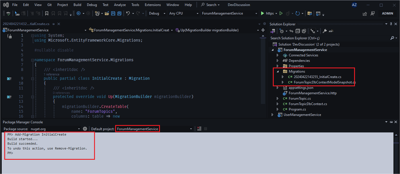 Aspnet Core Basics Manipulating Databases