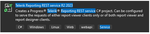 Telerik Report Design with Blazor WebAssembly and REST API Telerik Report Design with Blazor WebAssembly and REST API