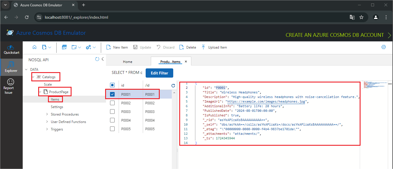 Working With Cosmos Db In Aspnet Core