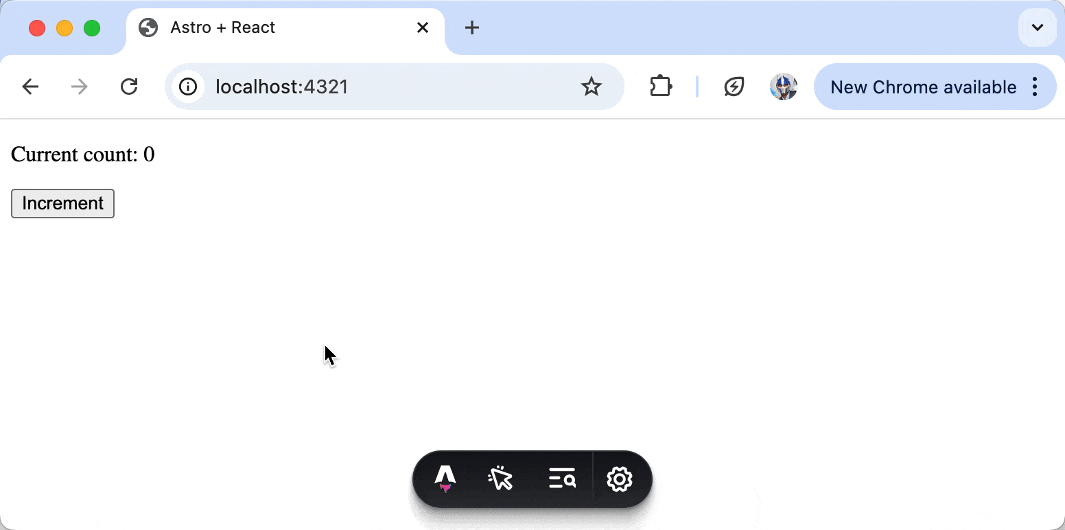 Integrating React with Astro Integrating React with Astro