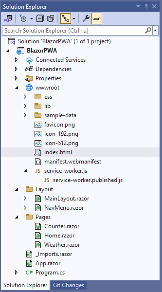 Blazor Basics: Progressive Web Apps with Blazor WebAssembly Blazor Basics: Progressive Web Apps with Blazor WebAssembly
