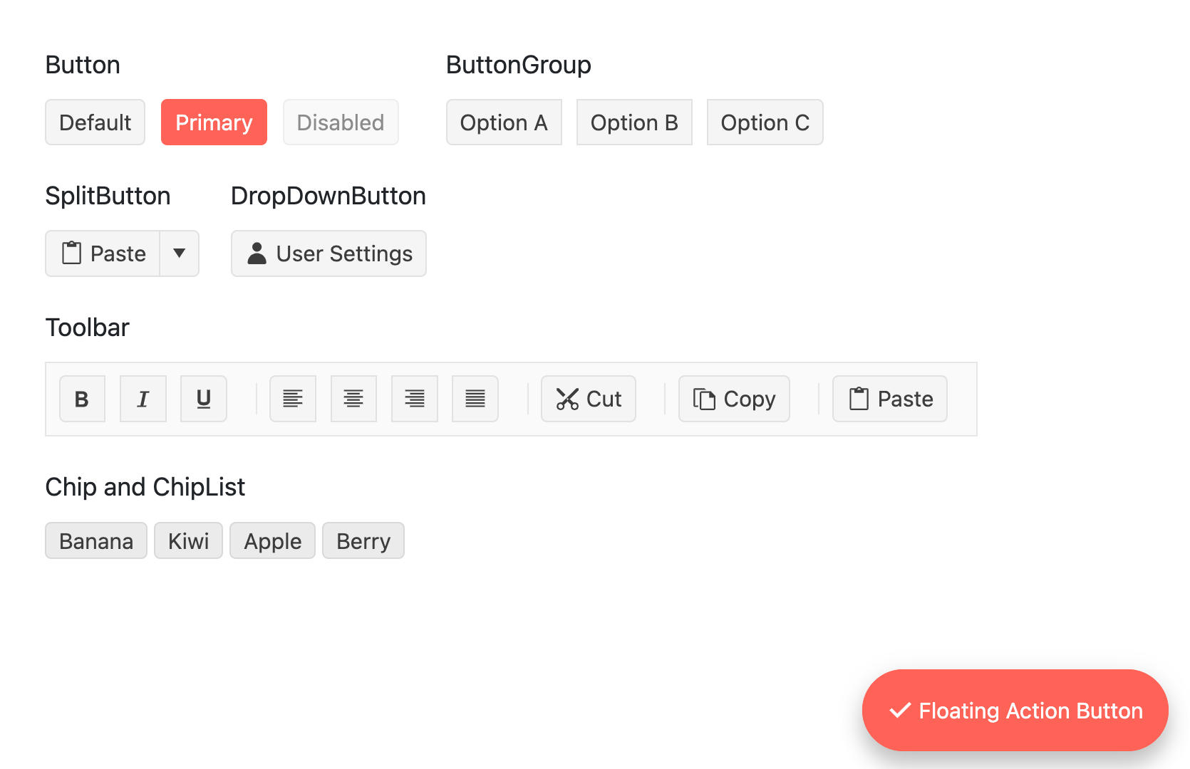 Interactive UI Elements—KendoReact Button Components