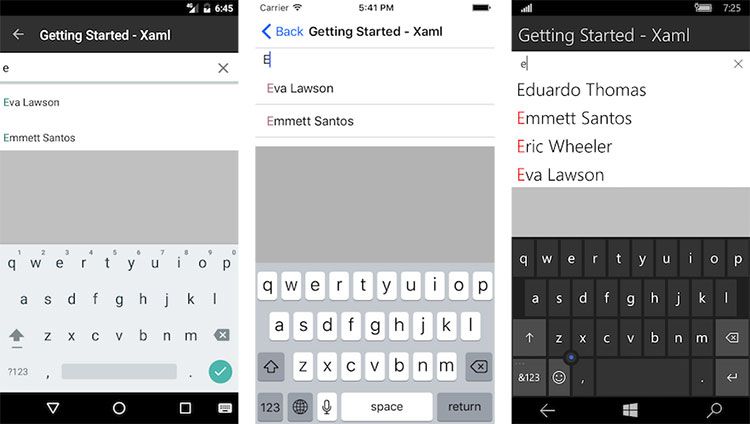 Ui For Xamarin Deep Dive Typing Efficiency With Autocomplete Telerik Blogs