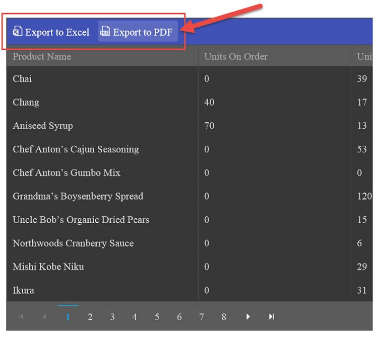 Exporting Data With Ease Using Kendo Ui Grid Telerik Blogs