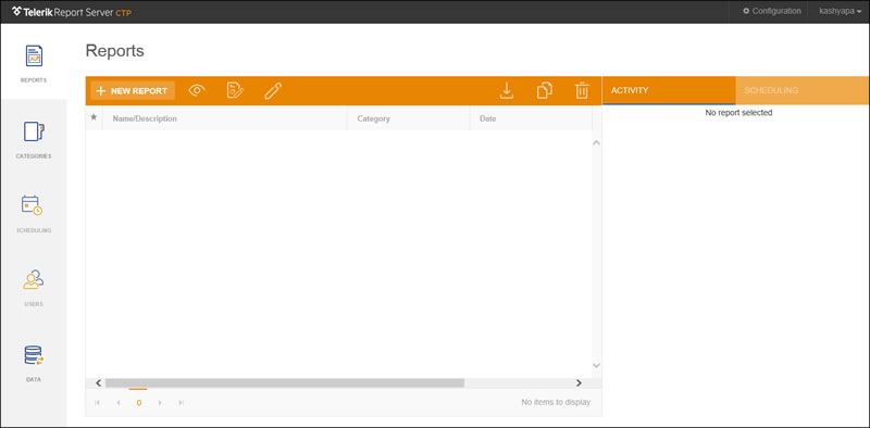 Getting Started With Telerik Report Server Community Technology Preview Telerik Blogs