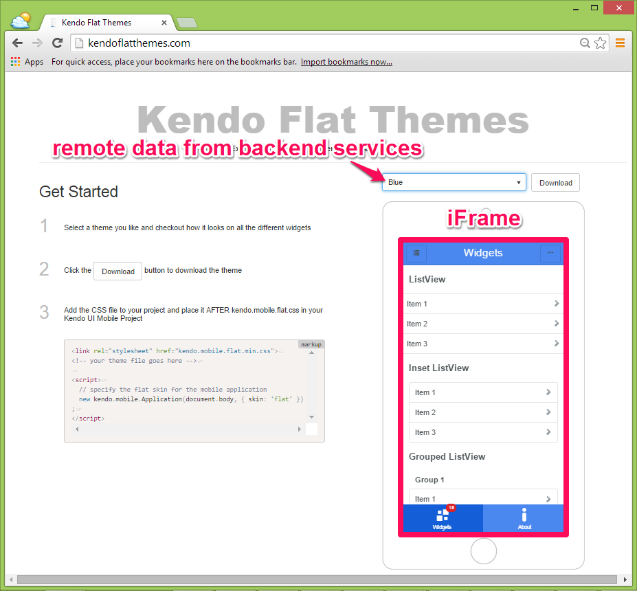 Extending The Kendo UI Mobile Flat UI - Telerik Blogs Extending The Kendo UI Mobile Flat UI - Telerik Blogs