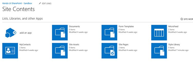 Introduction To Using Kendo Ui In Sharepoint Online A How To Series Telerik Blogs