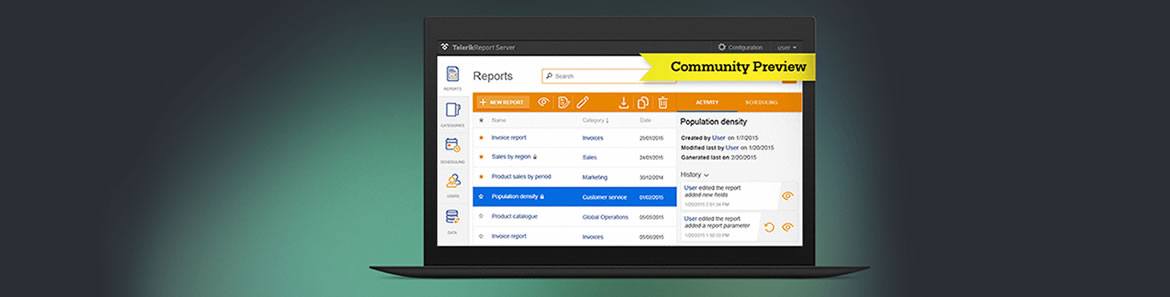Getting Started With Telerik Report Server Community Technology Preview Telerik Blogs